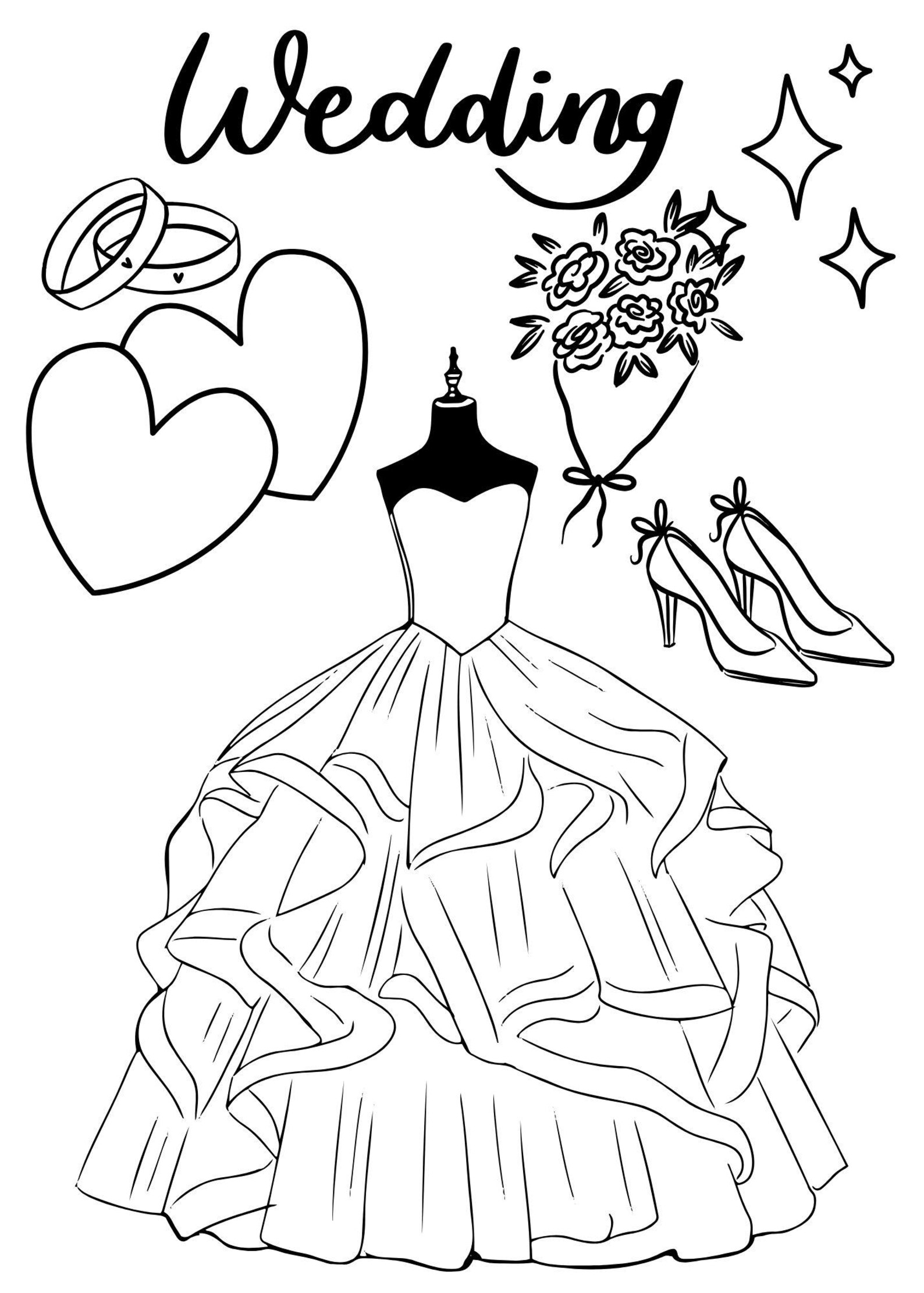 Wedding Activity Book - Etsy