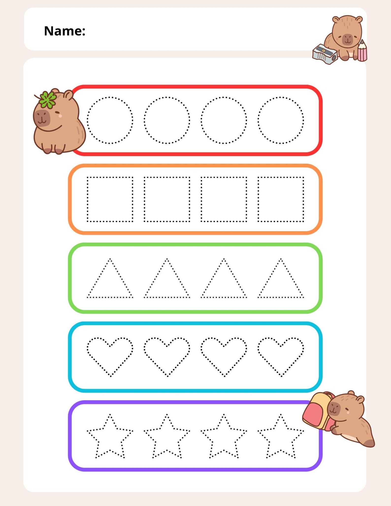 Capybara Activity Book. - Etsy