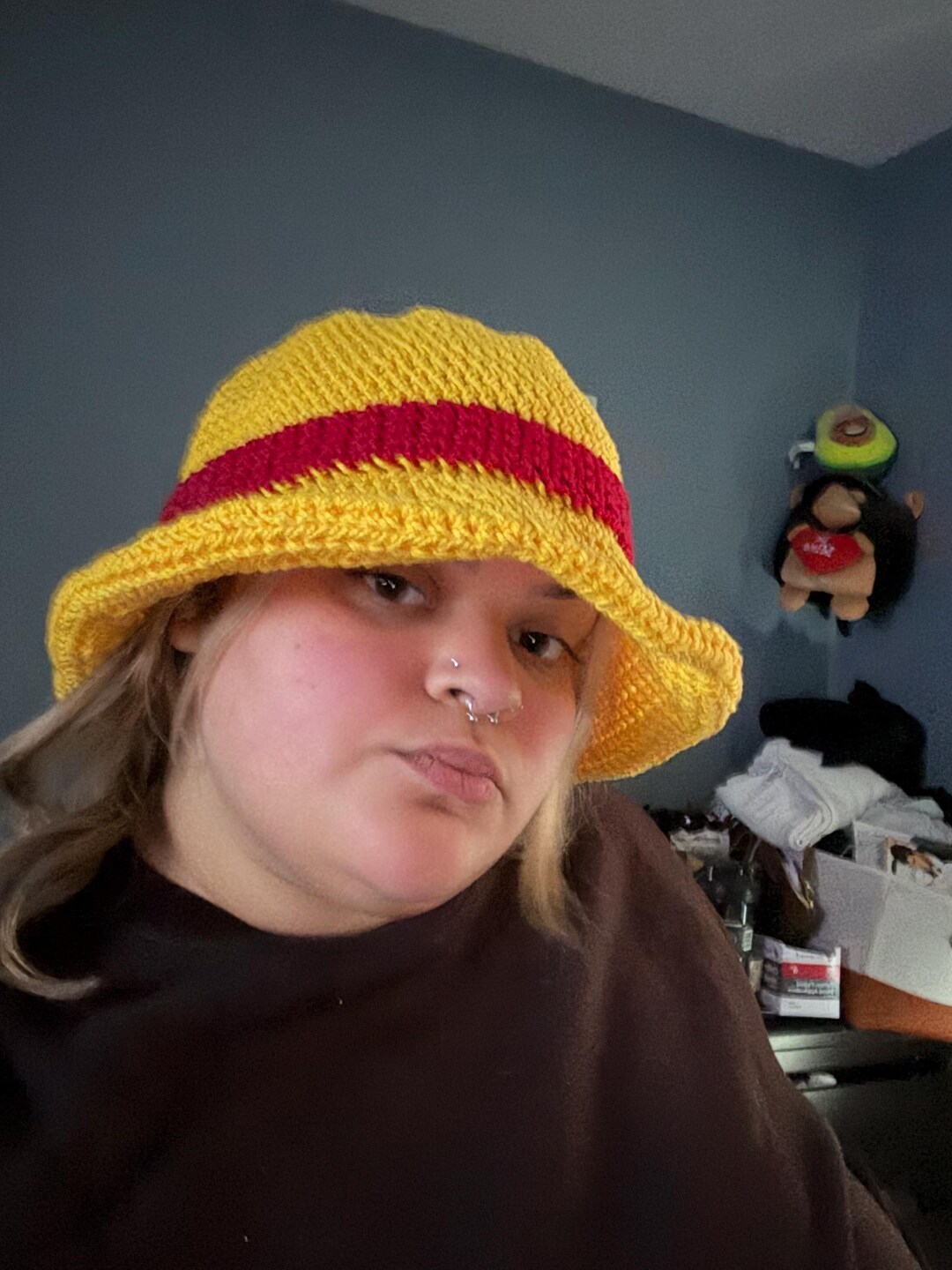 Luffy Hat Crochet - Etsy