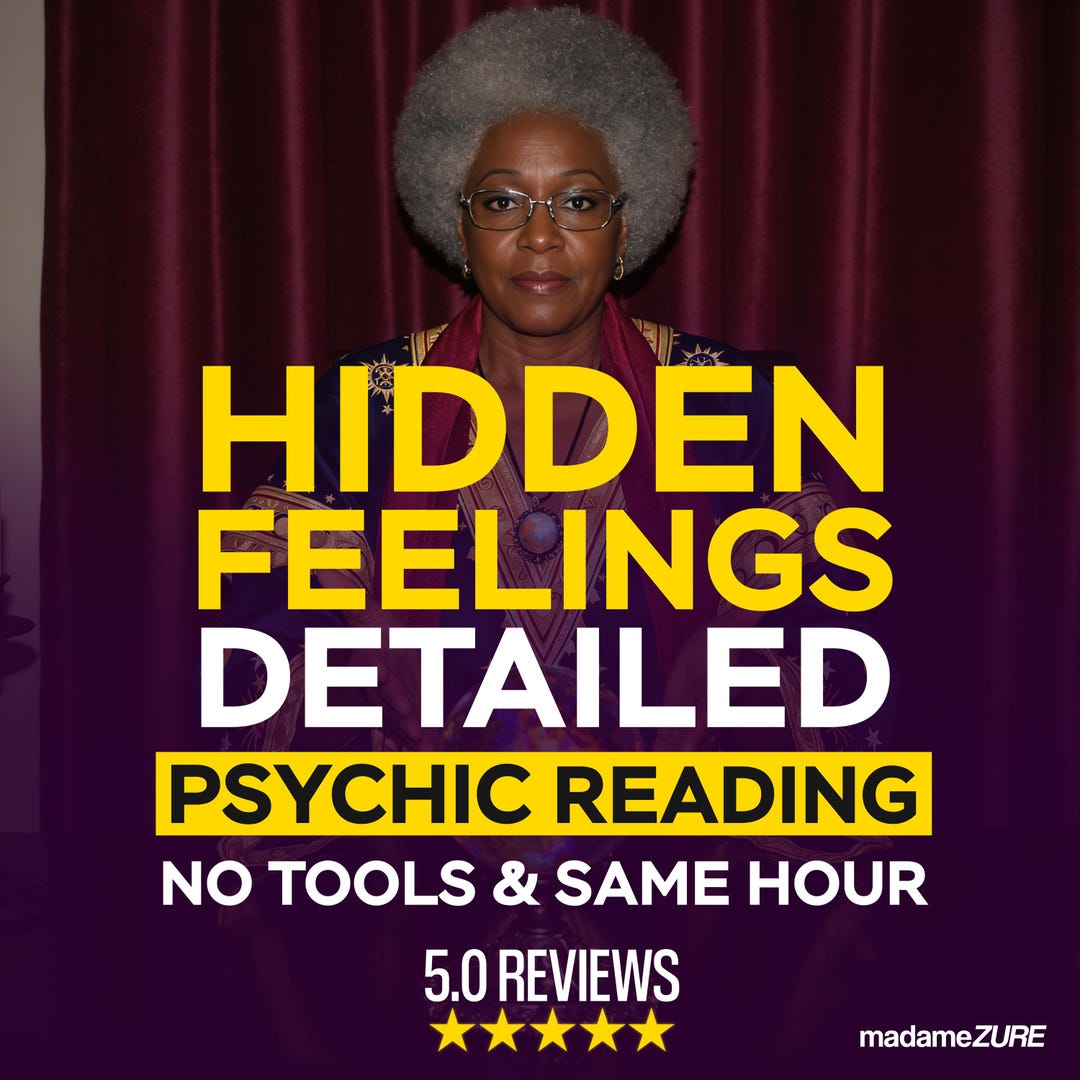 Hidden Feelings Psychic Reading: Love & Relationship Insight - Etsy