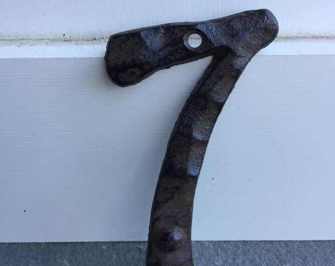 Numbers, Wall Numbers, Cast Iron Numbers, House Numbers, Home and ...