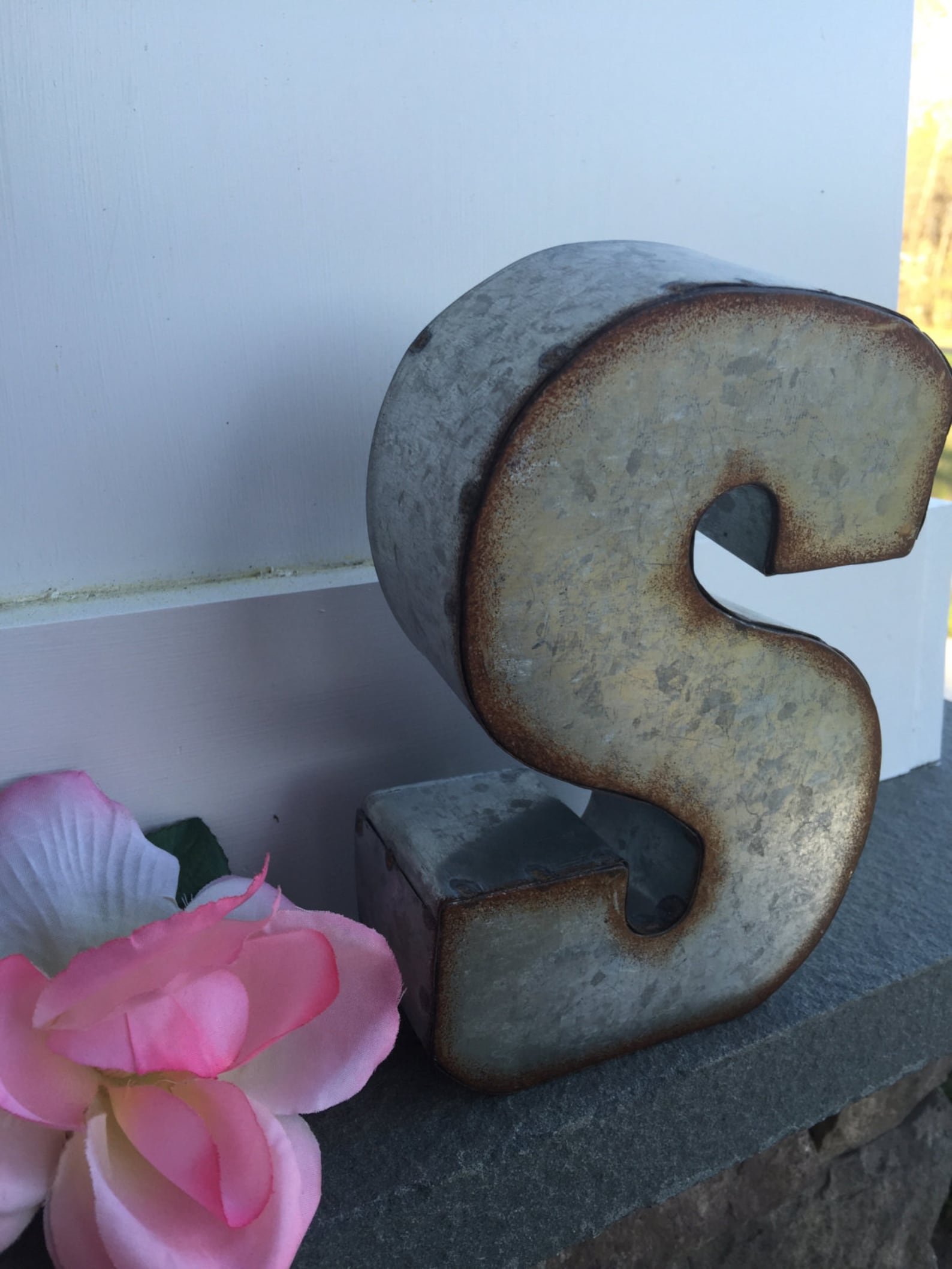 Metal Letters/ Wall Decor/ Wedding Decor/ Galvanized Letter/ - Etsy