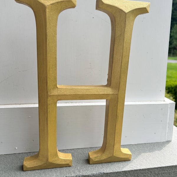 Gold Wall Letters - Etsy