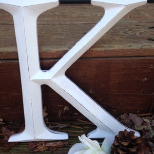 Large Letter, Shabby Chic Wall Decor - Pick Your Color and Pick Your ...