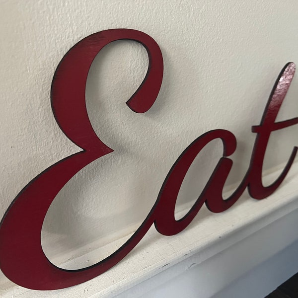 Eat Sign - Etsy