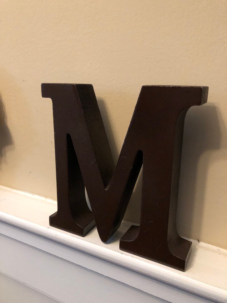 Wood Letters Shabby Chic Letters 5 1/4 Letters Stand | Etsy