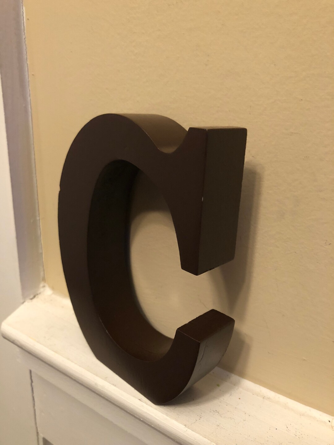 Wood Letters, 5 1/4 Inch Letters, Standalone Letters, Home and Garden ...