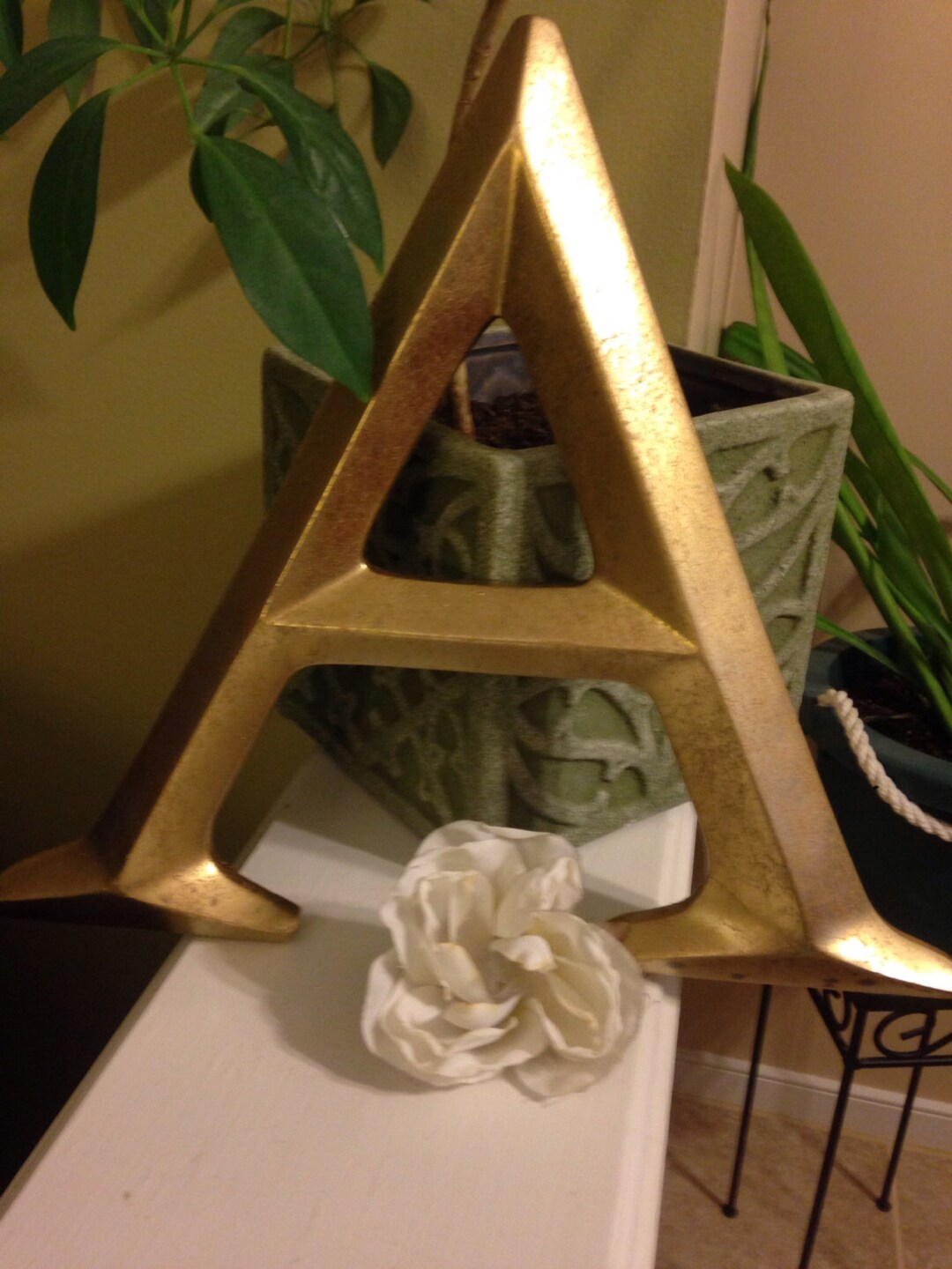 Large Letter, Shabby Chic Wall Decor New Item Pick Your Color and Pick ...