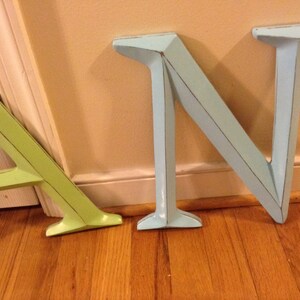 Large Letter/ Wall Decor/ Wedding Decor/ Wedding Prop/ Shabby Chic Wall ...