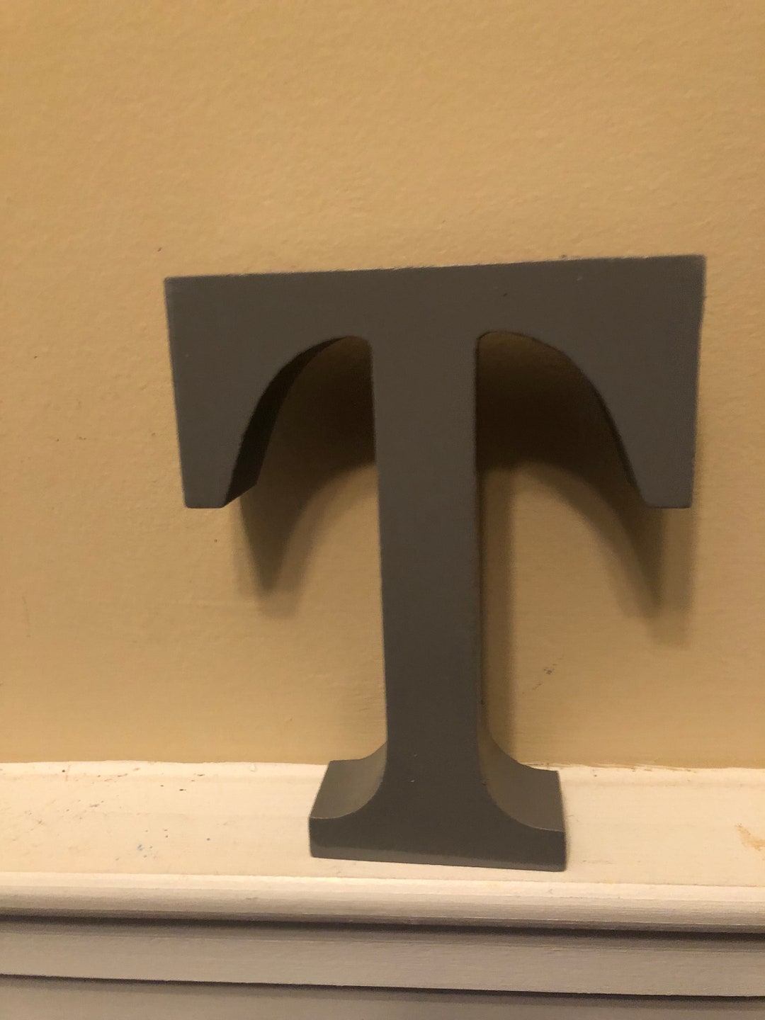 Wood Letters, 5 1/4 Inch Letters, Standalone Letters, Home and Garden ...