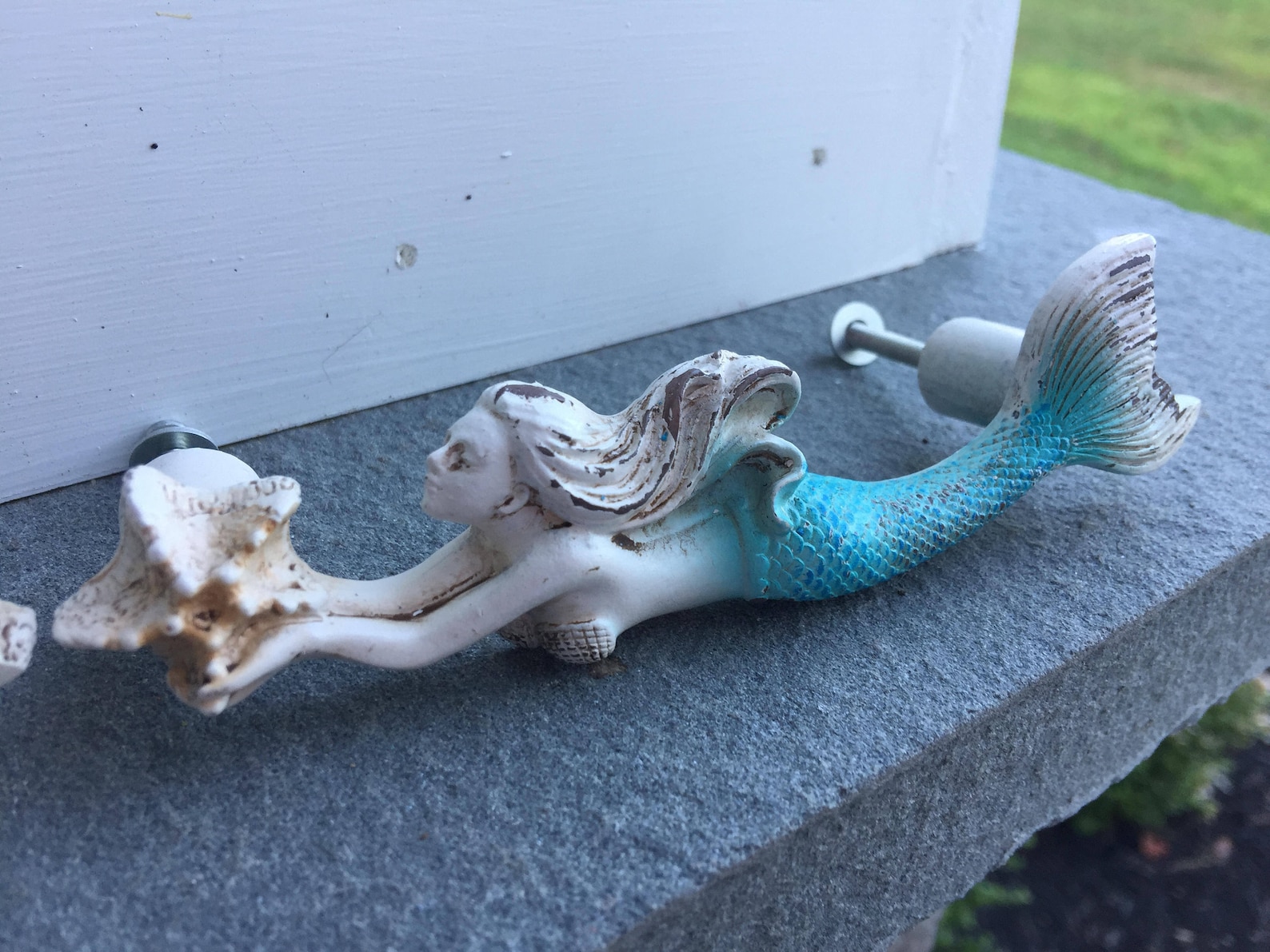 Mermaid Drawer Pulls/ Drawer Knobs/ Shabby Chic Knobs/ Home - Etsy