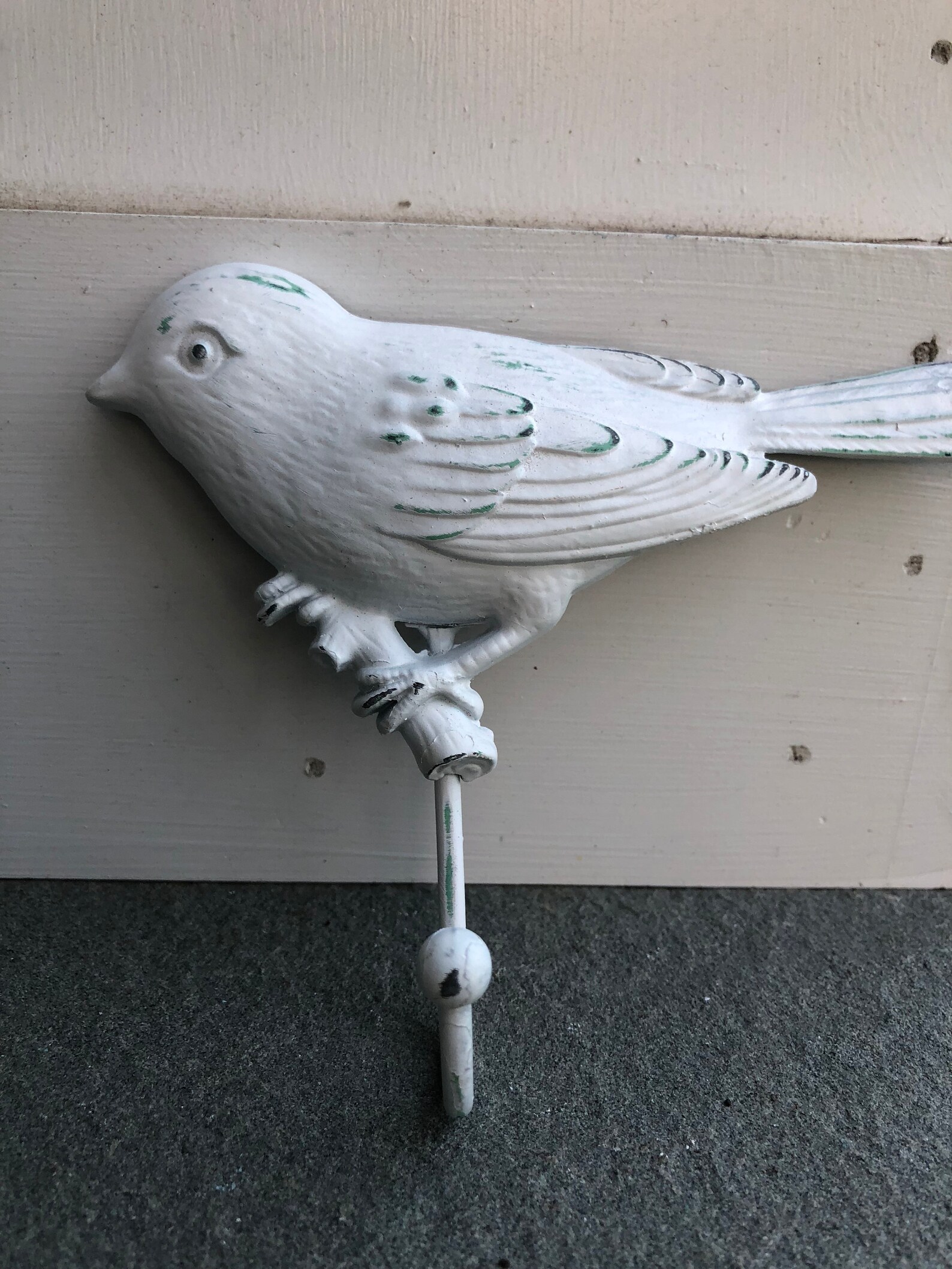 Wall Hook Cute Shabby Chic Hook/hanger / Cast Iron Hook / - Etsy