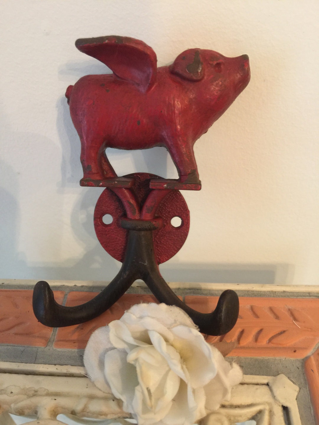 Wall Hook, Pig Wall Hanger, Piggy Wall Hook, New Item - Etsy