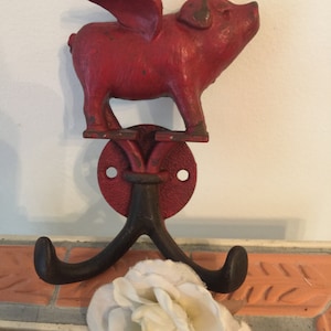 Wall Hook, Pig Wall Hanger, Piggy Wall Hook, New Item - Etsy