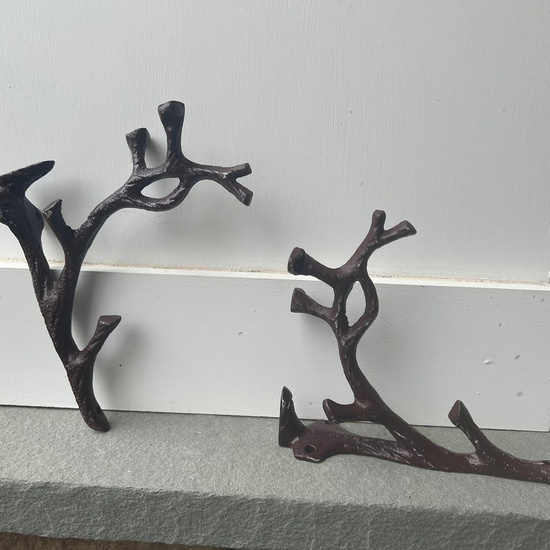 Tree Branch Shelf Bracket - Etsy