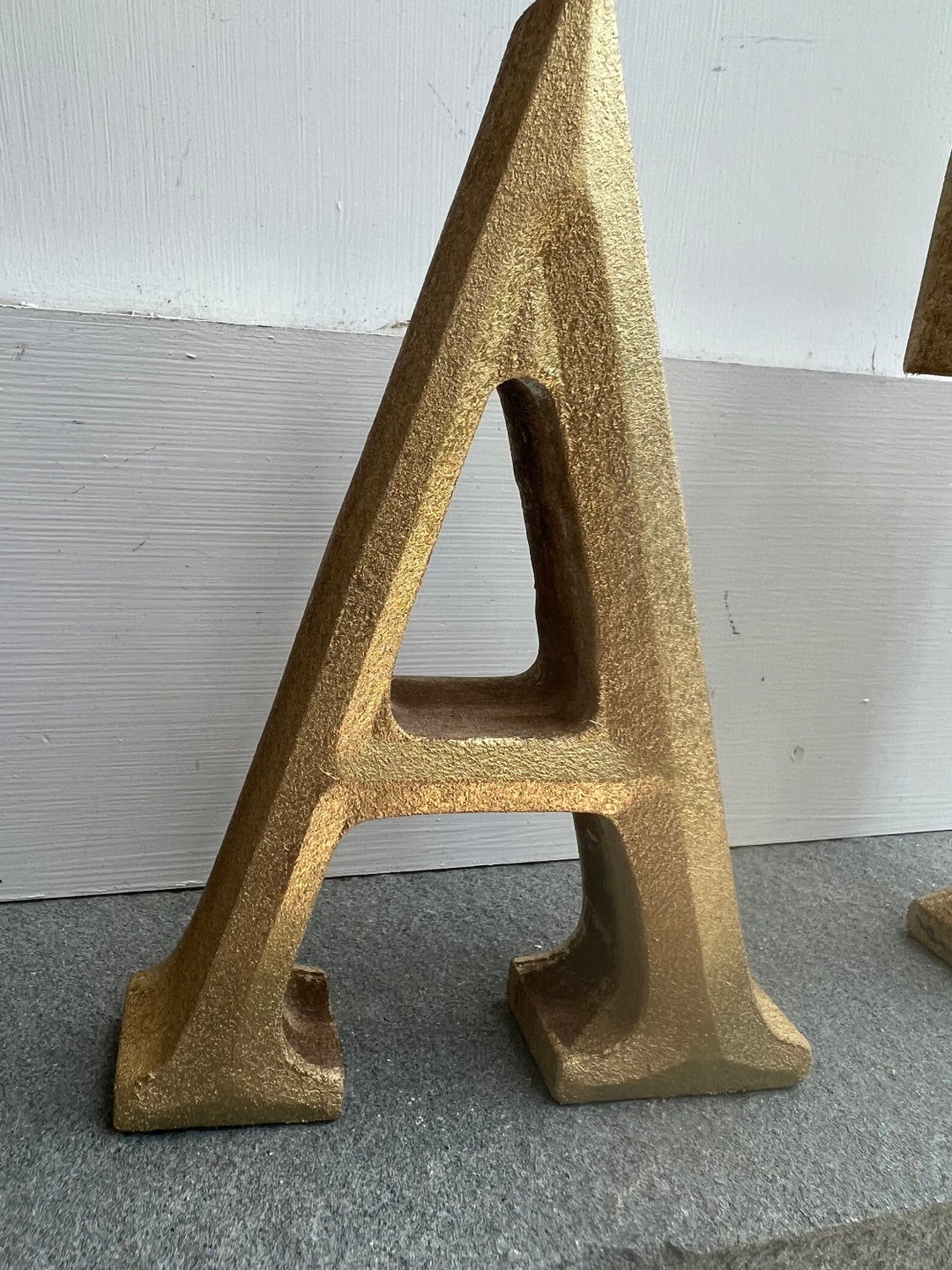 Shabby Chic Wood Letter: 5 1/4" Stand Alone Home Decor - Etsy