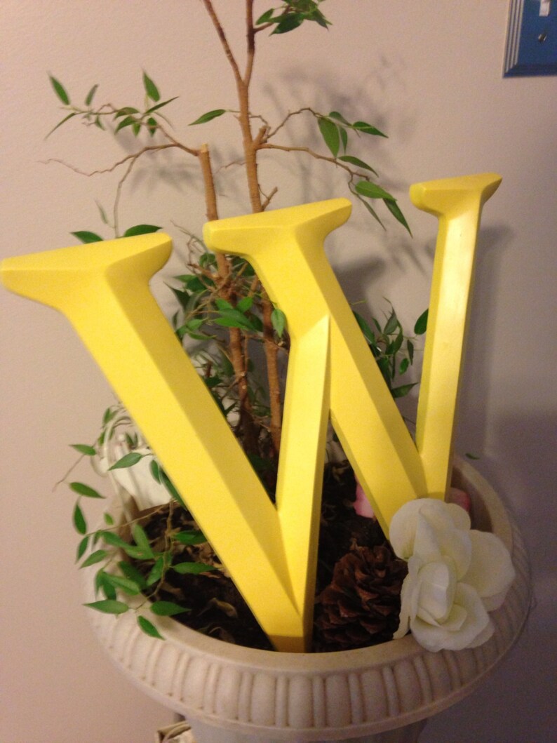 Large Letter Shabby Chic Wall Decor New Item PiCK YoUR | Etsy