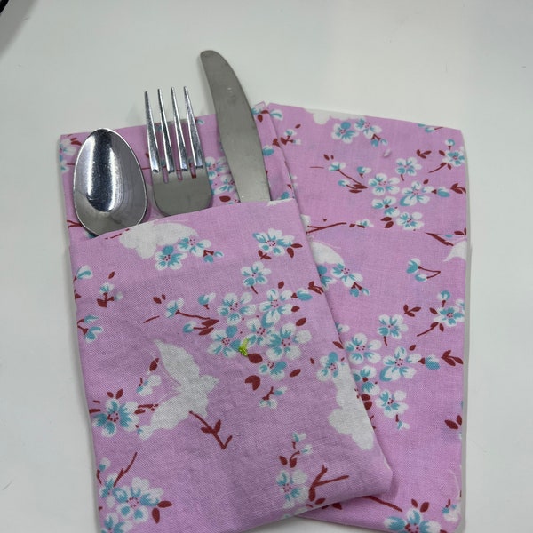 Silverware Fabric - Etsy