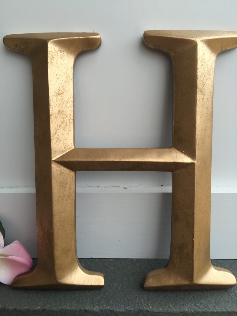 Large Letter/ Wall Decor/ Wedding Decor/ Wedding Prop/ Shabby - Etsy
