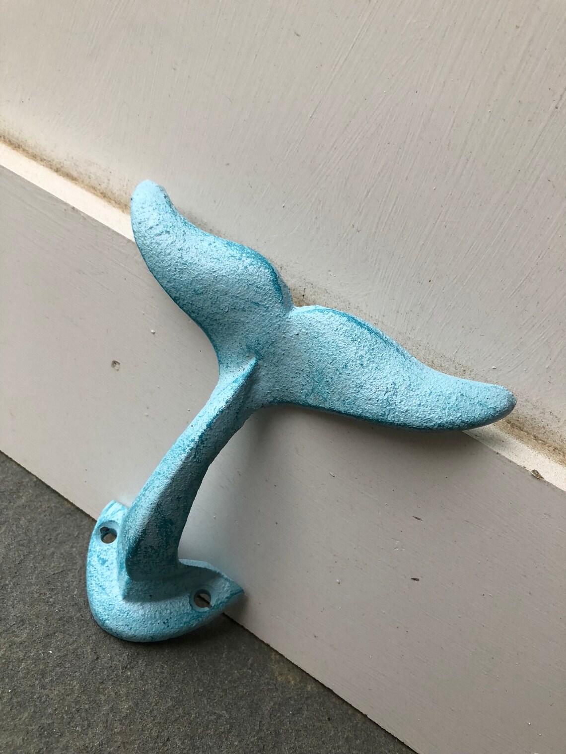 Gancho de cola de ballena gancho náutico decoración de | Etsy