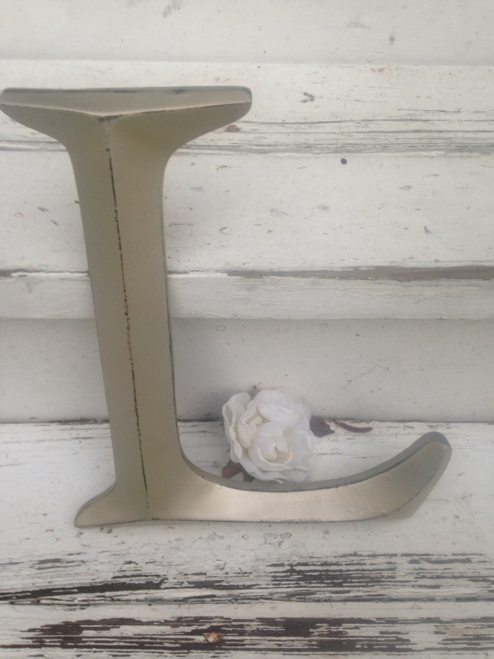 Large Letter/ Wall Decor/ Wedding Decor/ Wedding Prop/ Shabby | Etsy