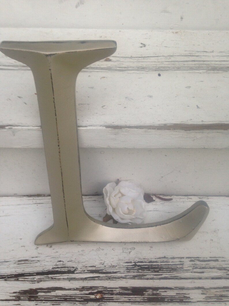 Large Letter/ Wall Decor/ Wedding Decor/ Wedding Prop/ Shabby | Etsy