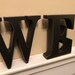 Wood Letters, 5 1/4 Inch Letters, Standalone Letters, Home and Garden ...