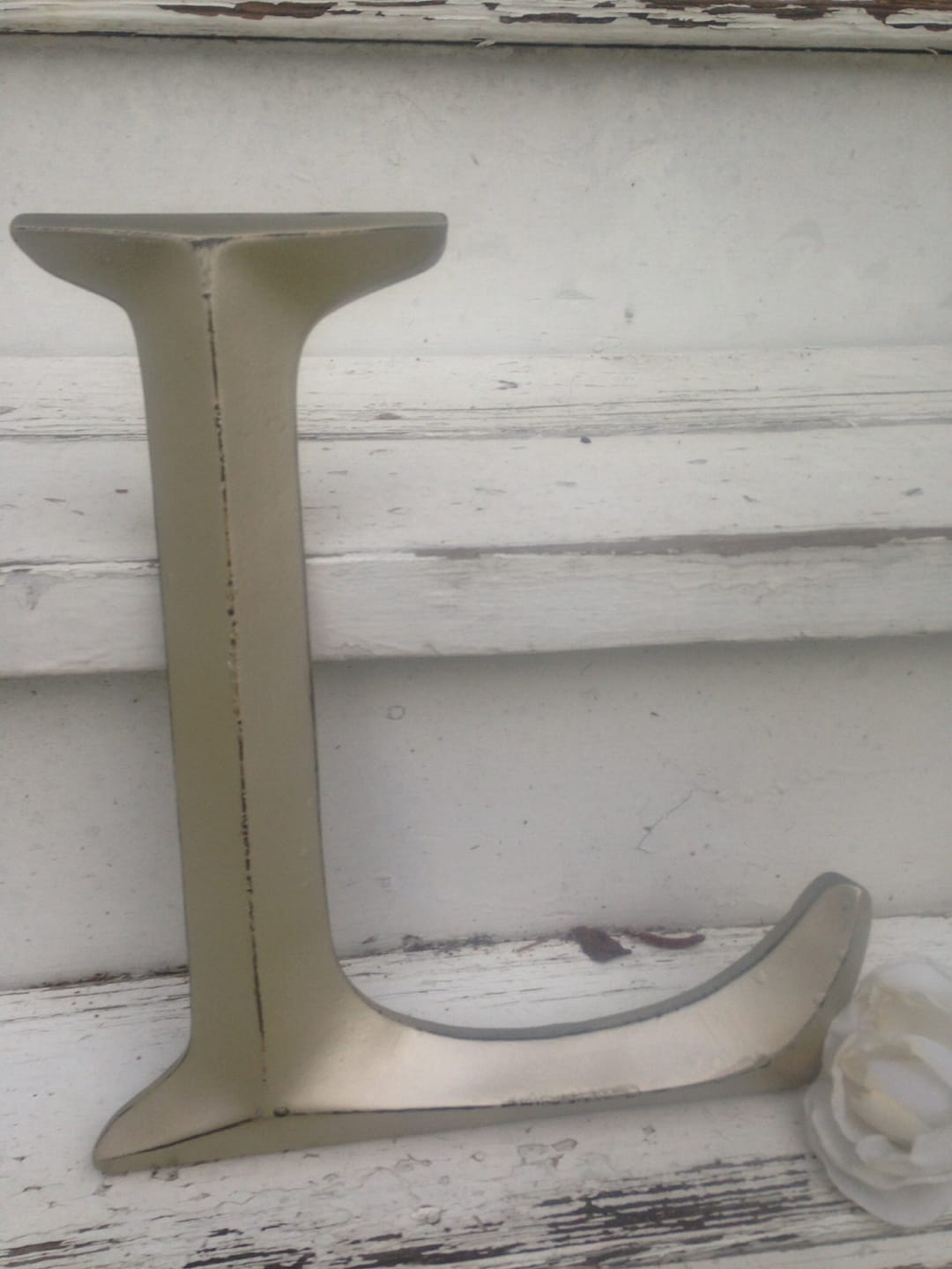 Large Letter/ Wall Decor/ Wedding Decor/ Wedding Prop/ Shabby Chic Wall ...