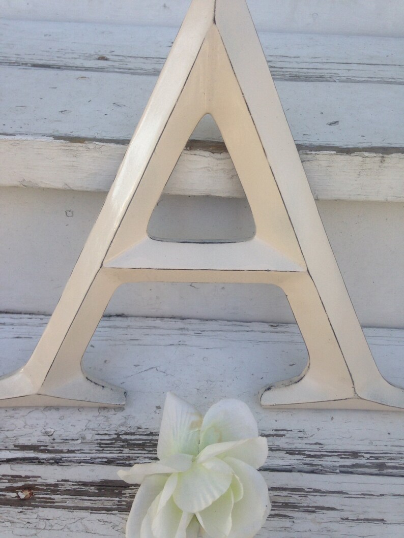 Large Letter Shabby Chic Wall Decor New Item Pick Your | Etsy