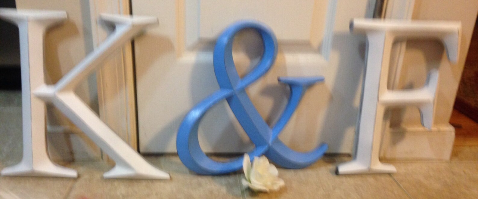 Large Letter Decor Wedding Decor PICK YOur LETtEr and YouR | Etsy