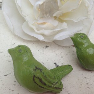 Drawer Pulls / Drawer Knobs / Bird Knobs, Shabby Chic Knobs / Set of 2 Knobs - Etsy