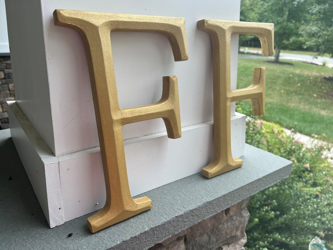 Large Letter Decor, Wedding Decor, PICK Your Letter and Your Color / A ...