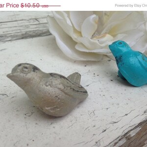 Drawer Pulls / Drawer Knobs / Bird Knobs Shabby Chic Knobs / - Etsy