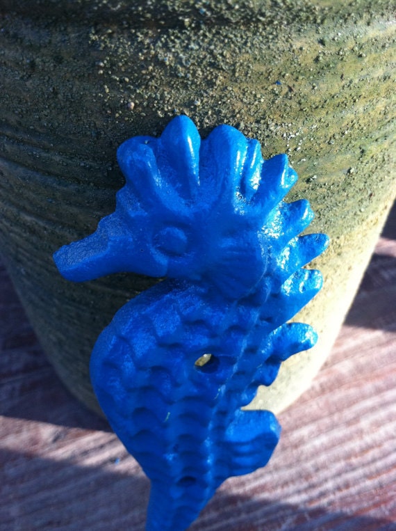 Seahorse Seahorse Hook Beach Decor Wall Hook | Etsy