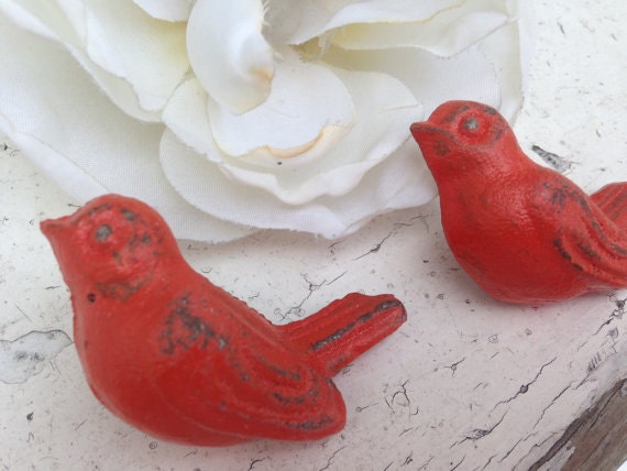 Drawer Pulls Drawer Knobs Bird Drawer Pull Shabby Chic - Etsy