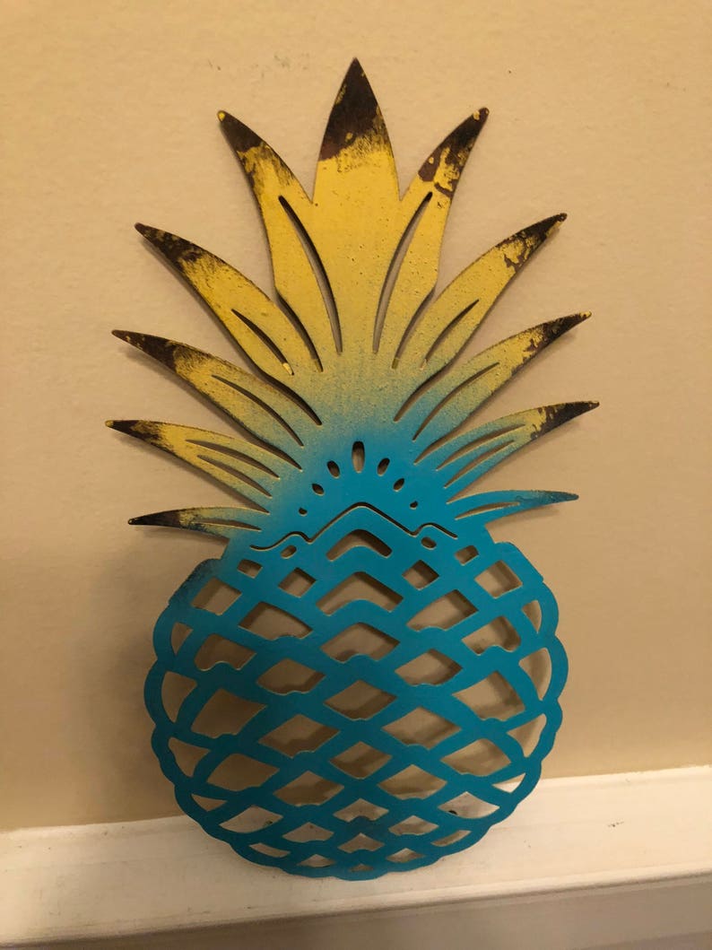 Pineapple Pineapple Wall Decor Cast Iron Wall Decor Home - Etsy