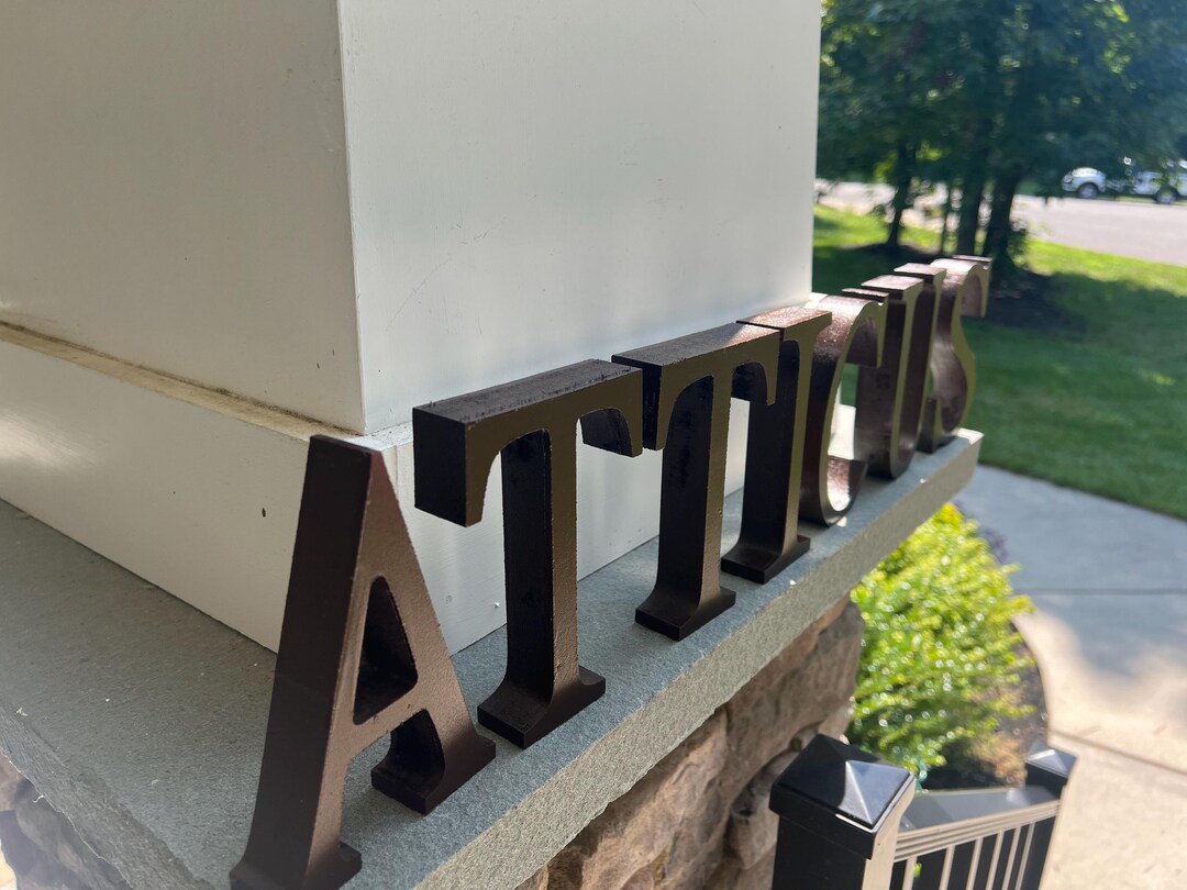 Wood Letters, Shabby Chic Letters, 5 1/4" Letters, Stand Alone Letters ...