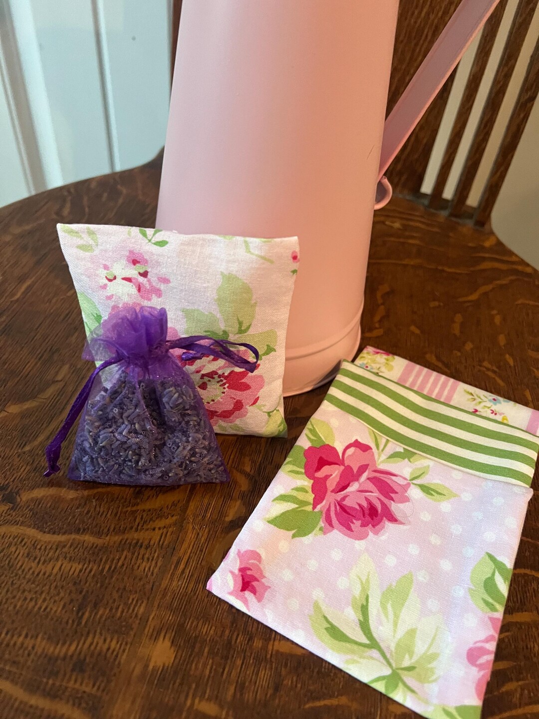 Lavender Handmade Sachets / Spring Color Sachets /home and Garden Decor ...