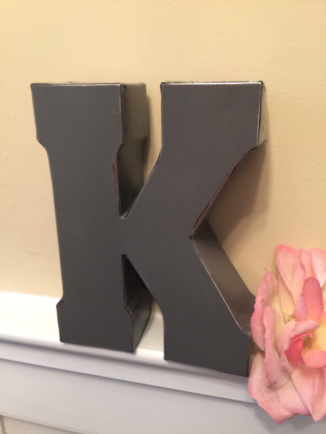 Metal Letters/ Wall Decor/ Wedding Decor/ Galvanized Letter/ Standalone ...