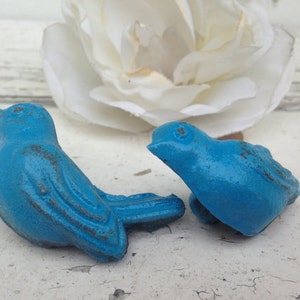 Drawer Pulls / Drawer Knobs / Bird Knobs, Shabby Chic Knobs / Set of 2 Knobs - Etsy