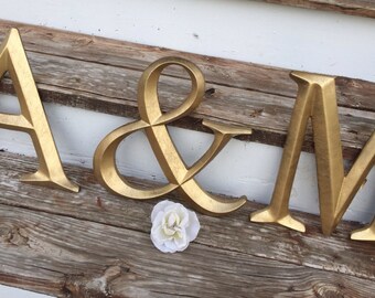 Serif Wall Letters Large Wooden Letters for Wall Decor - Etsy