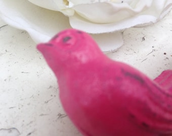 Drawer Pulls / Drawer Knobs / Bird Knobs Shabby Chic Knobs / | Etsy