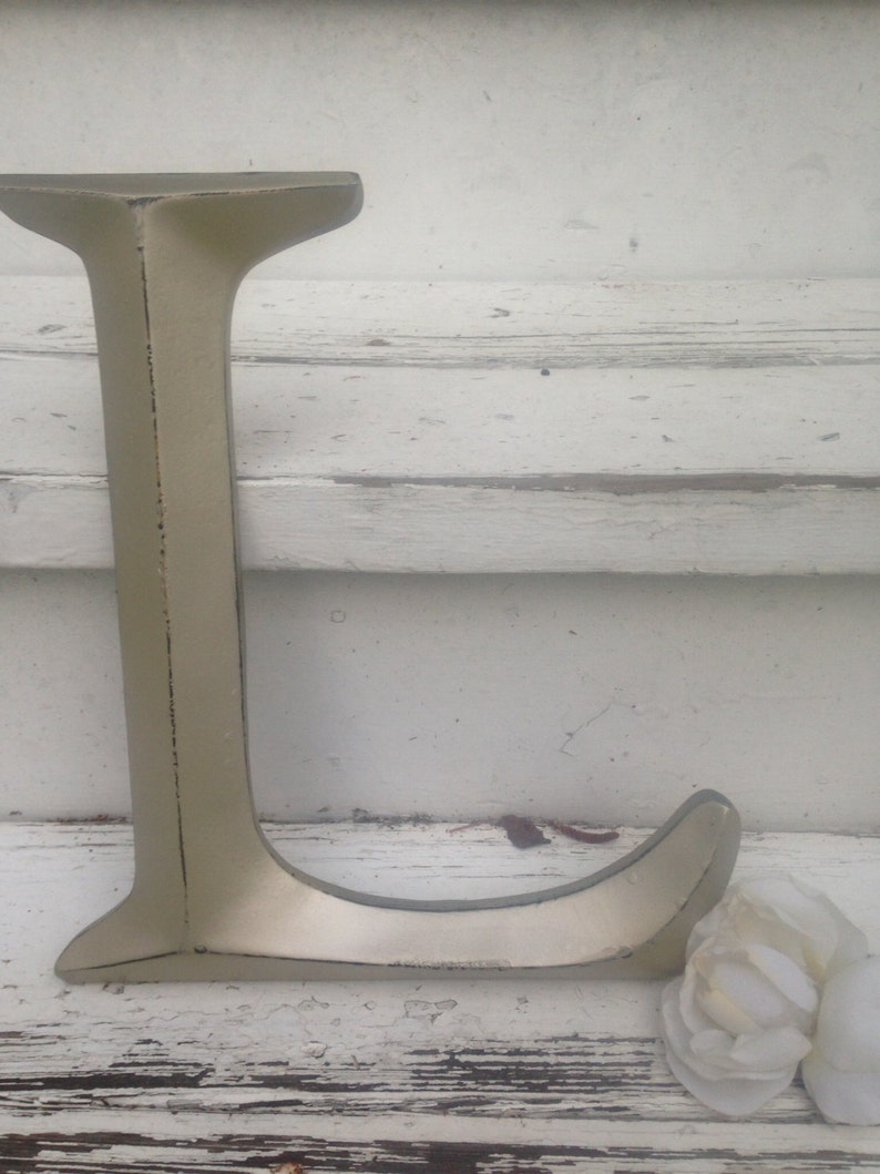 Large Letter/ Wall Decor/ Wedding Decor/ Wedding Prop/ Shabby | Etsy