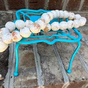 Plant Stand / Small Plant Stand / Blue Plant Stand / Home and Garden ...