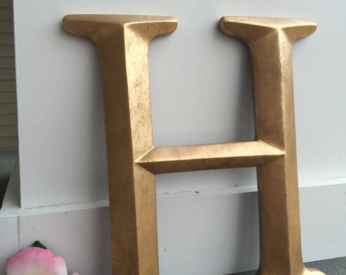 Large Letter/ Wall Decor/ Wedding Decor/ Wedding Prop/ Shabby Chic Wall ...