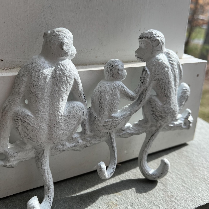 Monkey Wall Hook - Etsy