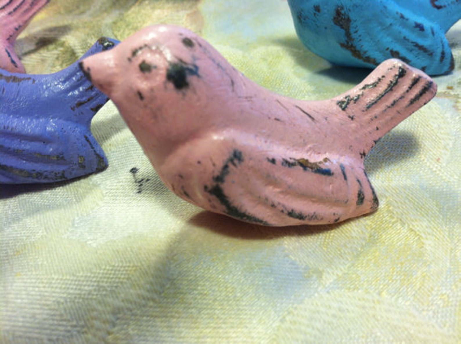 Knobs / Bird Knobs/ Cast Iron Bird Knobs / Set of 2 Bird Knobs - Etsy