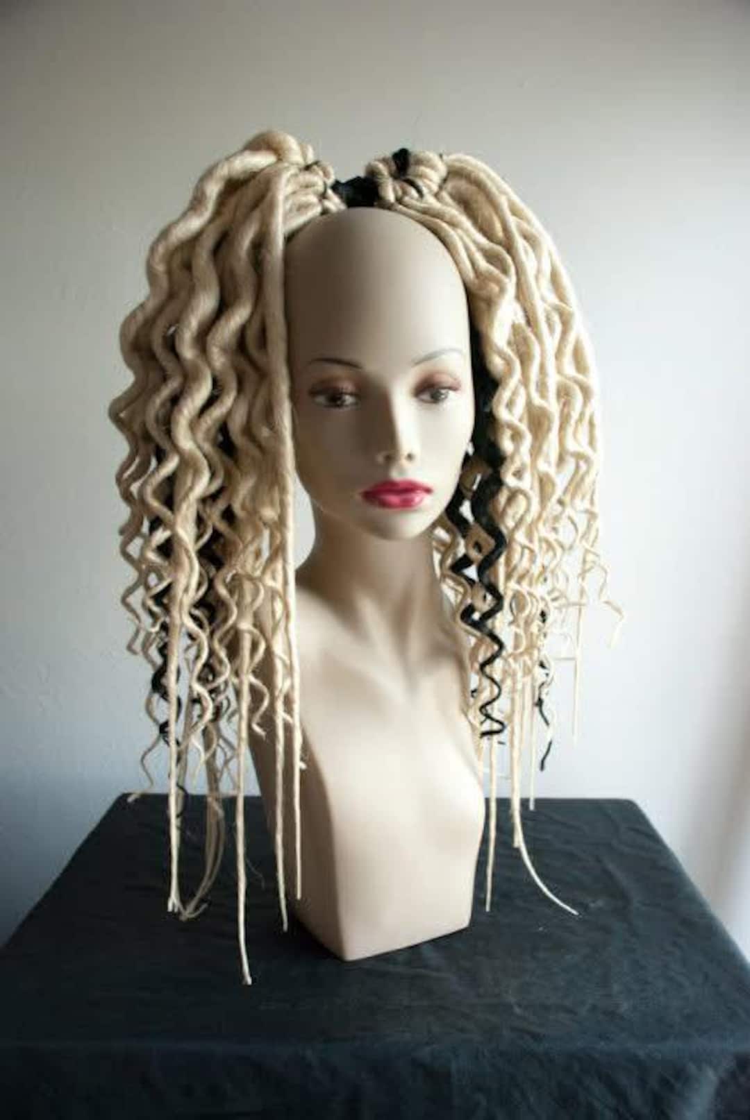 Dreadlock Extensions Blonde Dreads Black Dreads Cosplay Viking Festival ...