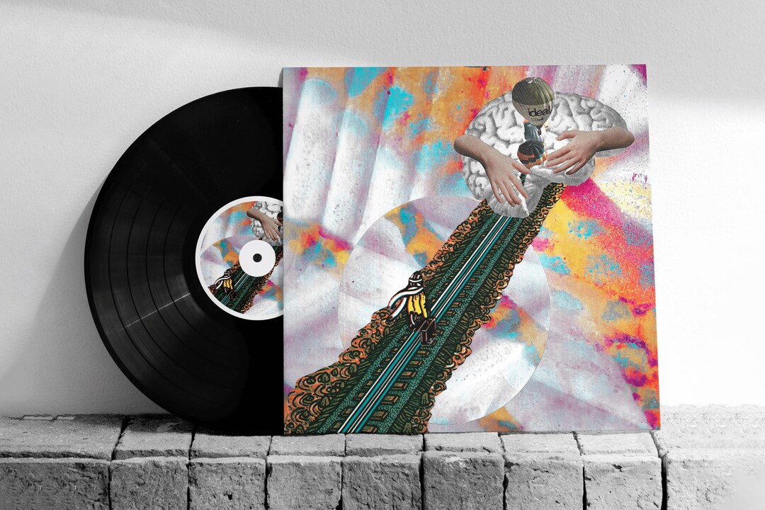 Custom Album Cover Art Commission | Handmade Collage for Musicians - Etsy