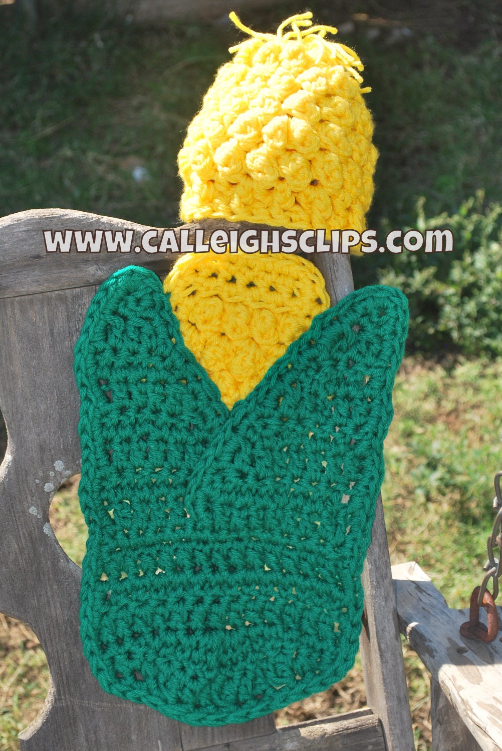 Instant Download Crochet Pattern- No. 80 Sweet Baby Corn Cape Set ...